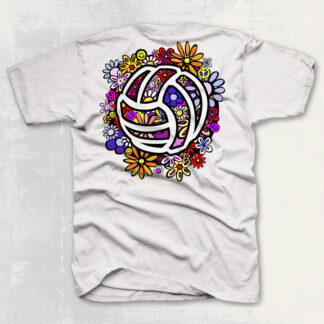 Hibiscus Wave Volleyball Shirt | SS LS Hoodie | Colo VB Shop
