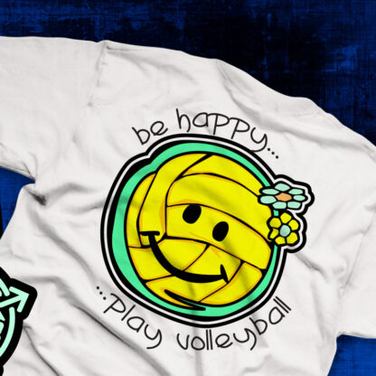 Smiley Face Volleyball Shirt | Colorado Volleyball Shop